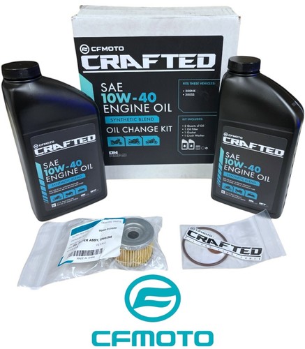 CFMOTO Oil Change Kit 10W-40 Synthetic Blend 300NK, 300SS CF-852021 ...