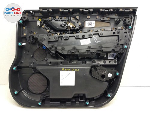 2018-22 RANGE ROVER VELAR FRONT LEFT DOOR TRIM PANEL SPEAKER COVER GRAY ...