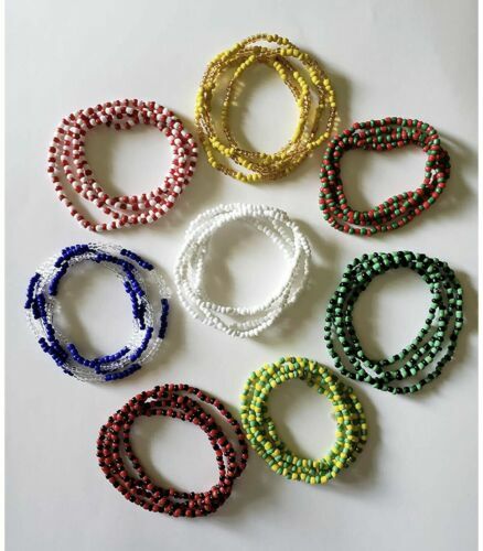 8 ILEKE BLESSED Necklace Collares Preparados 8 Santos Yoruba Santeria ...