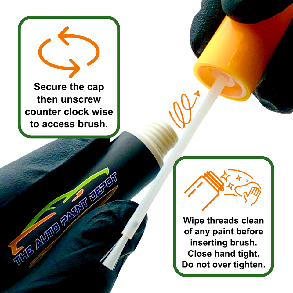 Porsche Touch Up Paint OEM Color Match - Choose Size & Color | eBay