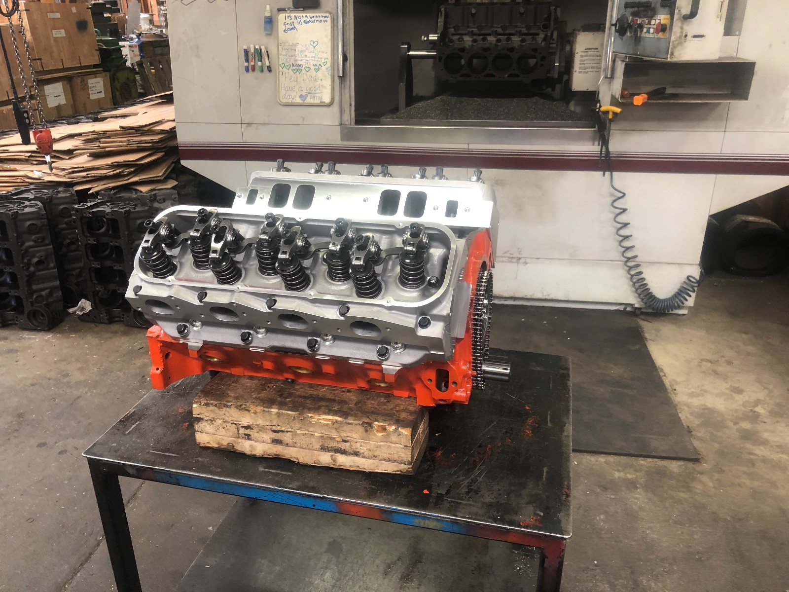 CHEVY CHEVROLET BBC STROKER 496 454 509 NEW ENGINE 576HP 4 BOLT MAIN ...