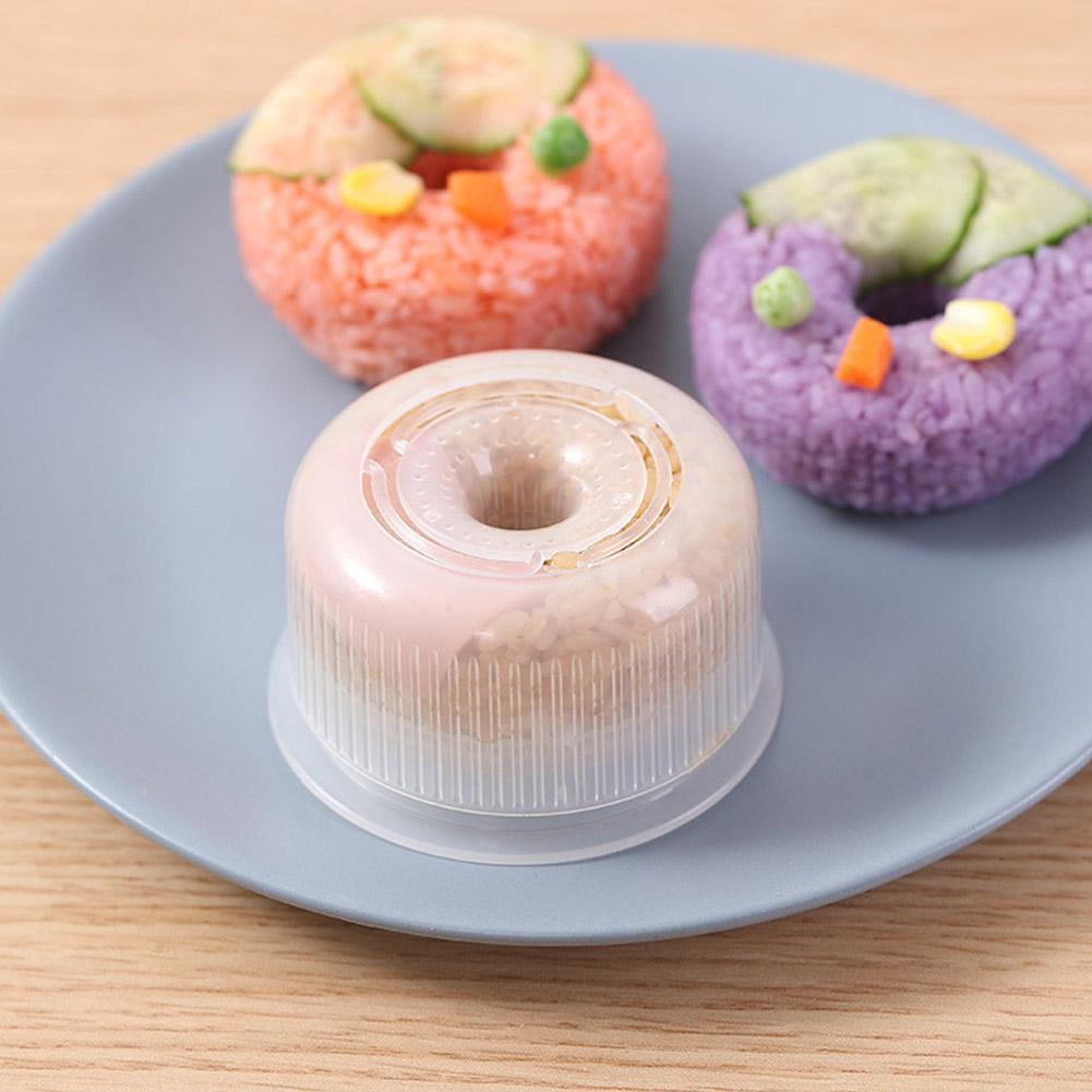 Plastic Donut Shape Sushi Rice Ball Maker Non-Stick Mold Kitchen ...