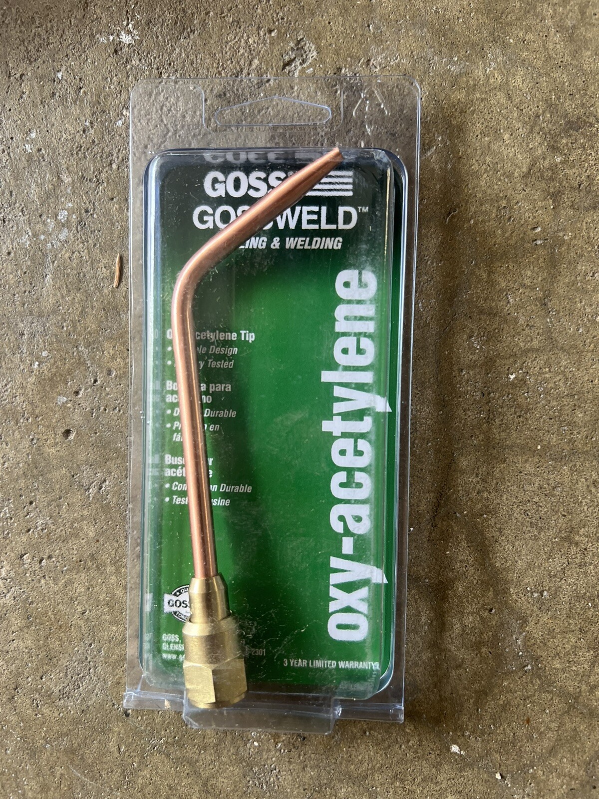 Goss W-J-2 Victor Style Acetylene Welding Tip | eBay