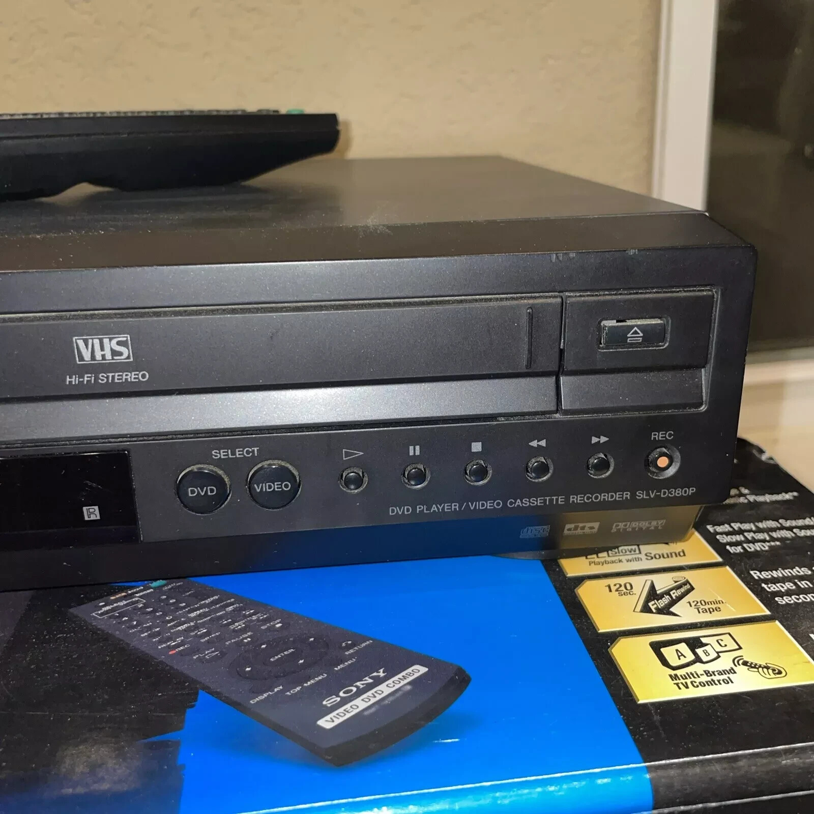 Sony SLV-D380P DVD and VCR Combo for sale online | eBay