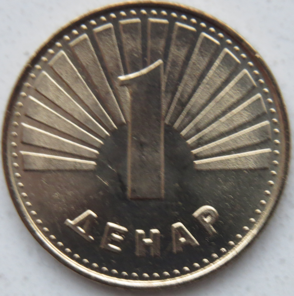 Macedonia 1 Denar 2000 UNC KM# 27 | eBay