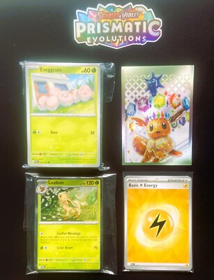 Pokémon TCG Prismatic Evolutions - Complete Base Set C/UC/Rare Holo ...