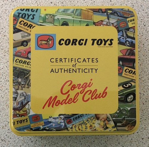 Corgi Toys Certificate Tin | eBay