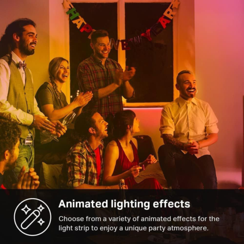 Kasa Smart LED Light Strip, 50 Color Zones RGBIC, 16.4ft 16.4 ft ...