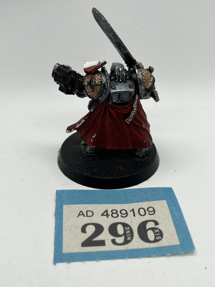 Warhammer 40k Grey Knight Brother Captain Arvann Stern Painted Metal ...