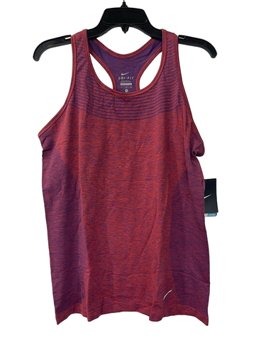 Nike Dri-Fit Womens Sleeveless Racerback Tank Top Maroon-XL | eBay