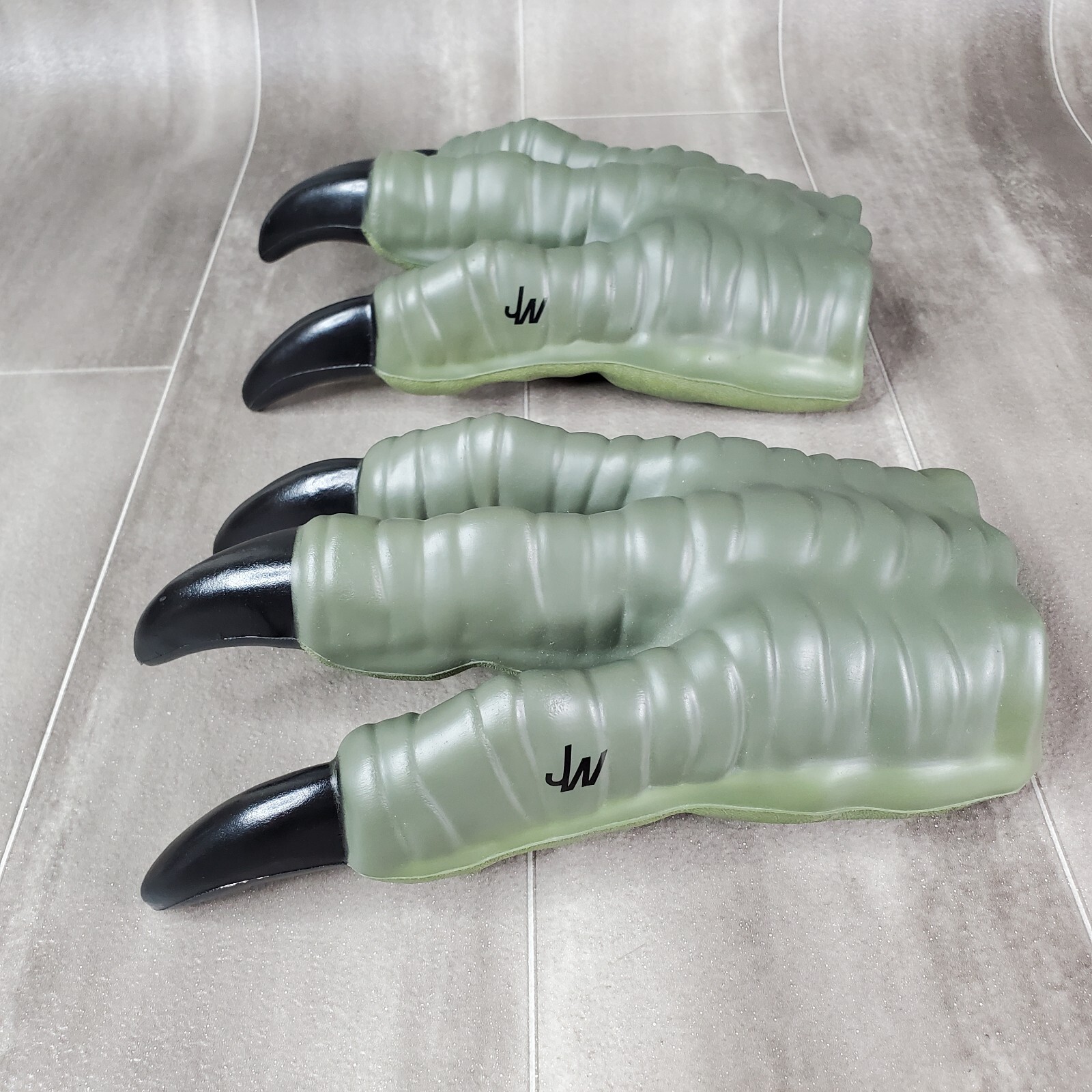 JW Raptor Green Costume Claws Hands Gloves cosplay D… - Gem