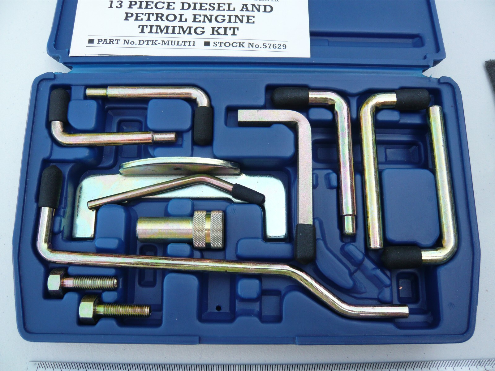 Draper 13 Piece Diesel & Petrol Engine Timing Kit 57629 Premium Quality ...