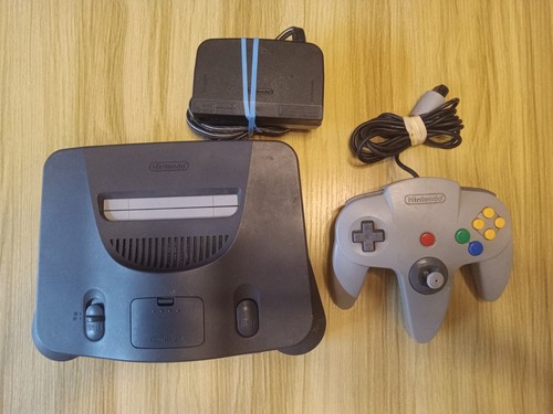 NINTENDO 64 N64 CONSOLE GREY HOME SYSTEM VIDEO GAMES OEM | eBay