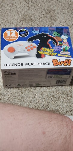 Legends Flashback Blast! Space Invaders Retro Gaming Blue Box 12 ...