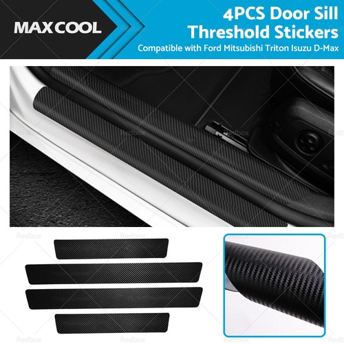 4PCS Front Rear Door Sill Threshold Sticker Suitable for Ford Ranger ...