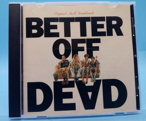 Better Off Dead by Original Soundtrack, CD, A&M RARE OOP Rupert Hine ...