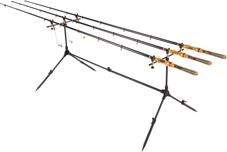 Adjustable Retractable Carp Fishing Rod Pod Stand Holder Fishing Pole ...