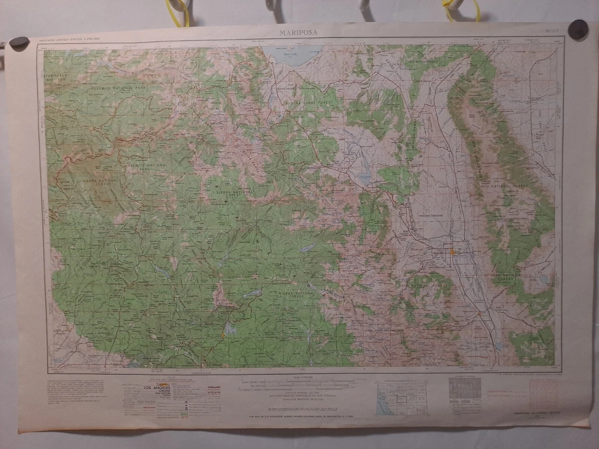 Mariposa Ca Map
