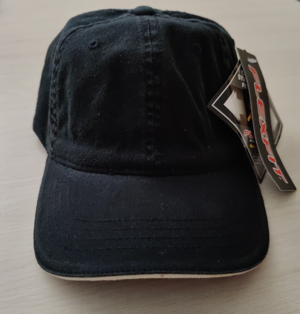 1 Dozen Flexfit Original Stretchable Fitted Cap/Distressed Black | eBay