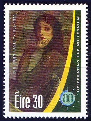 Ireland 2000 MNH, Millennium, Portrait of Lady Lavery as Kathleen Ni ...