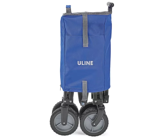 ULINE S-21433BLU Utility Wagon - Blue 36" x 19" x 22" - New In Box | eBay