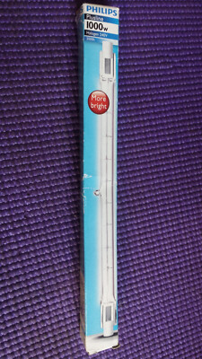 PHILIPS PLUSLINE 1000W HALOGEN LAMP 240V 2000 HOURS R7S DOUBLE ENDED ...