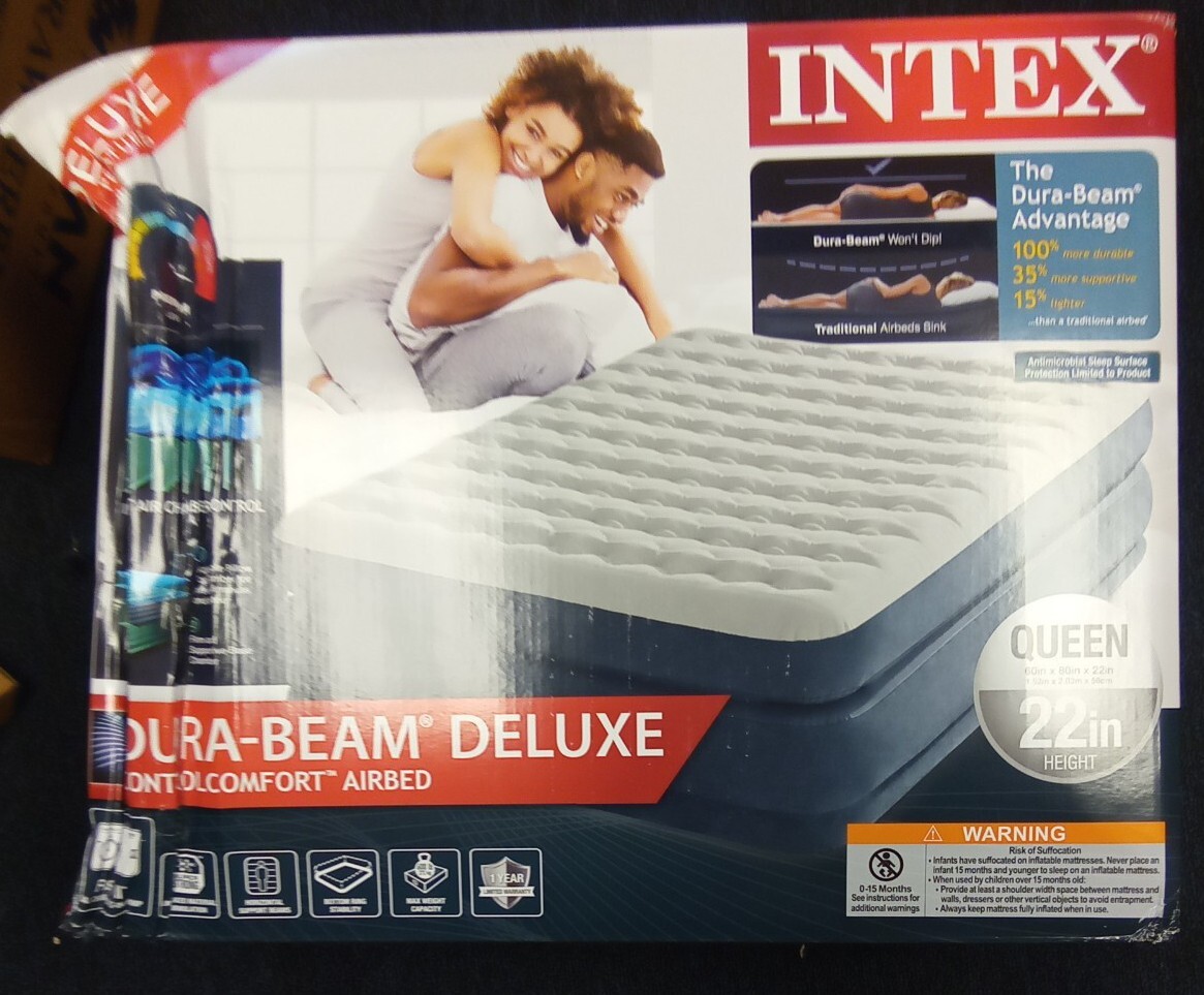 Intex dura beam deluxe 22 inch store