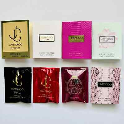 Jimmy Choo Perfume Collection Sample Size 8pc Set | eBay