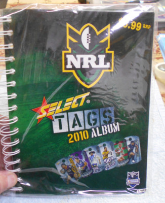 2010 SELECT NRL RUGBY LEAGUE TAGS ALBUM | eBay Australia