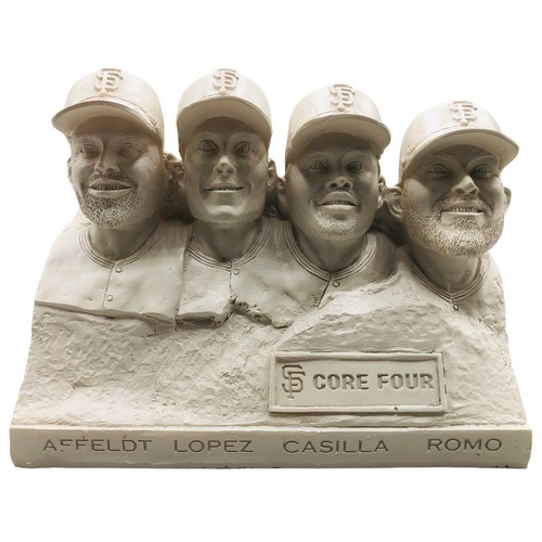 San Francisco SF Giants 2024 Core Four Statue Affeldt Lopez Casilla ...