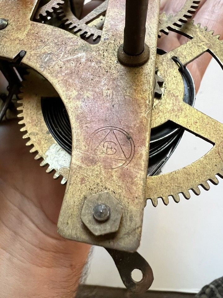 Vtg Wall Clock Sam Heung Co. Inchon Korea 370 Mechanical Movement | eBay