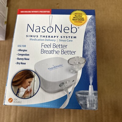 NASONEB Sinus Therapy System StarterKit Multi Use Nasal Irrigation ...