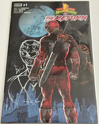 MMPR: The Return #1 Trade Variant Cover Remark & Signed By Eskivo - 1/1 ...