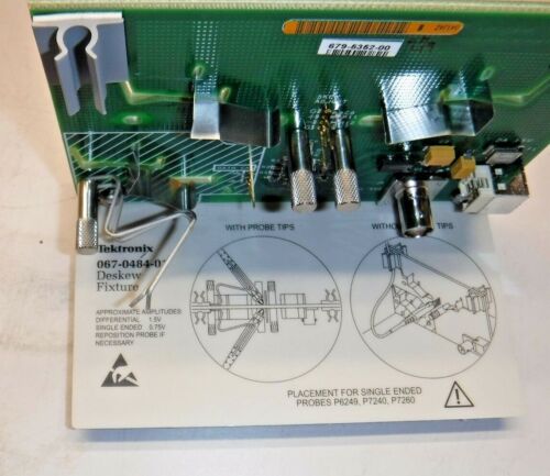 Tektronix 067-0484-01, 679-6362-00 Deskew Fixture Unit | eBay