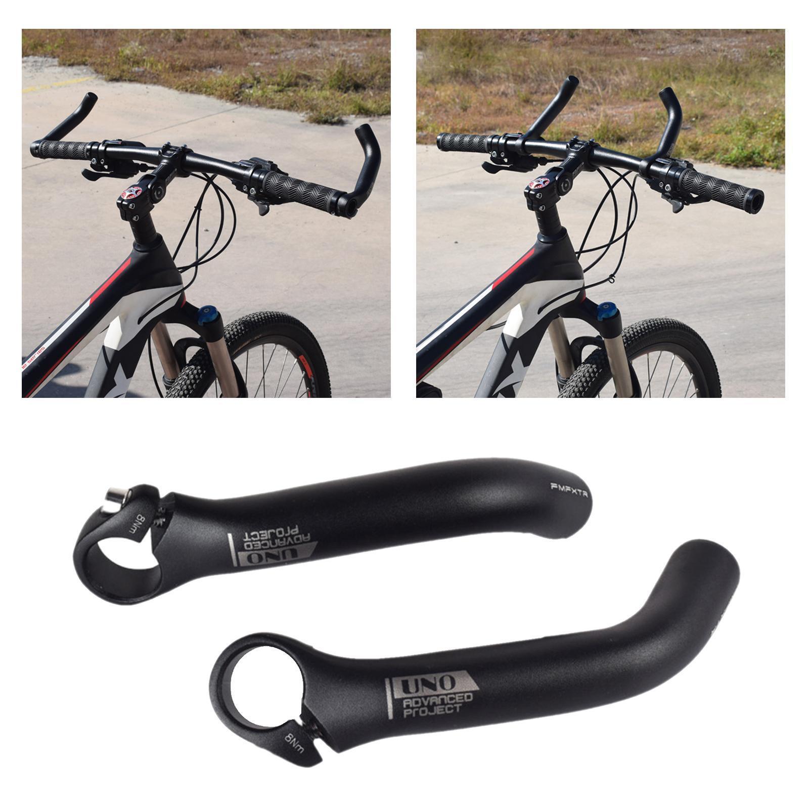 1 Pair Bike Rest Bar Ends Road 7/8" Handlebar Ends Barends Parts ...