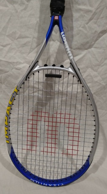 Wilson Impact Titanium Tennis Racket With Case | eBay
