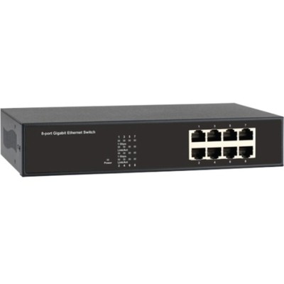 Black Box Network - LGB408A-R2 - Black Box Ethernet Switch - 8 Ports ...