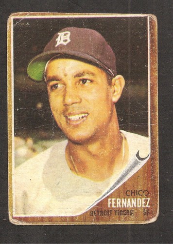 Chico Fernandez 1962 Topps Venezuela #173 Rare Venezuelan card *Spanish ...