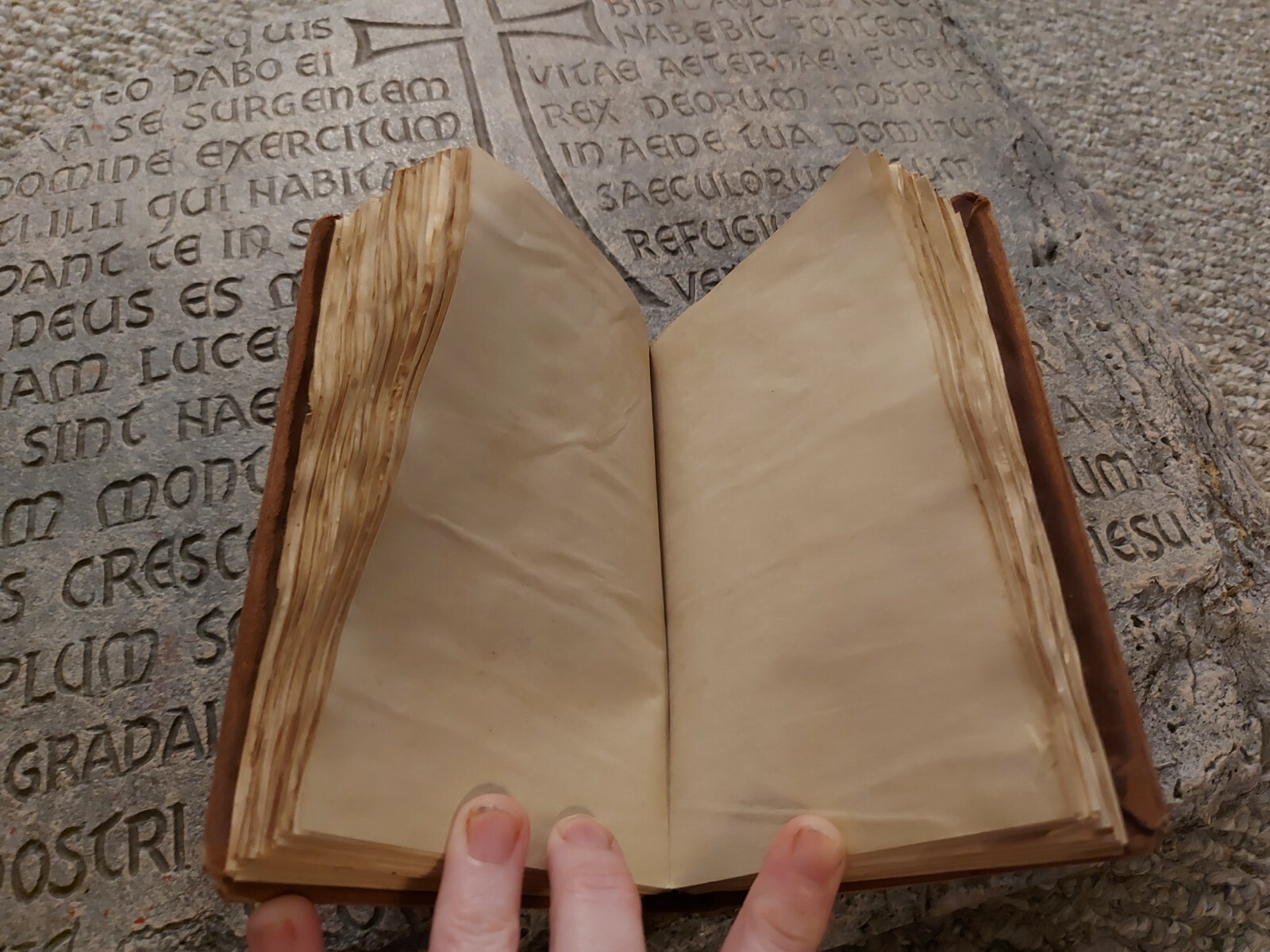**BLANK*** GRAIL DIARY Indiana Jones Fan Made Prop Replica **NO INSERTS ...