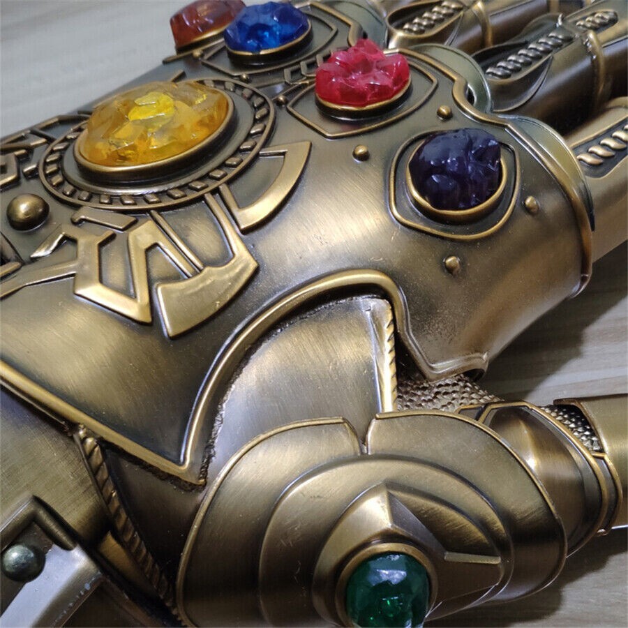 Avengers: Infinity War Thanos Infinity Gauntlet 1:1 Full Metal LED ...