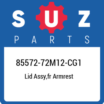85572-72M12-CG1 Suzuki Lid assy,fr armrest 8557272M12CG1, New Genuine ...