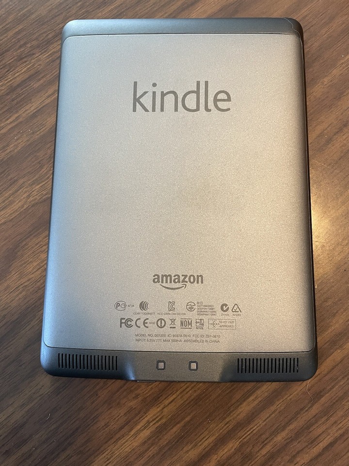 Amazon Kindle Touch Silver 4th Gen do1960 | eBay