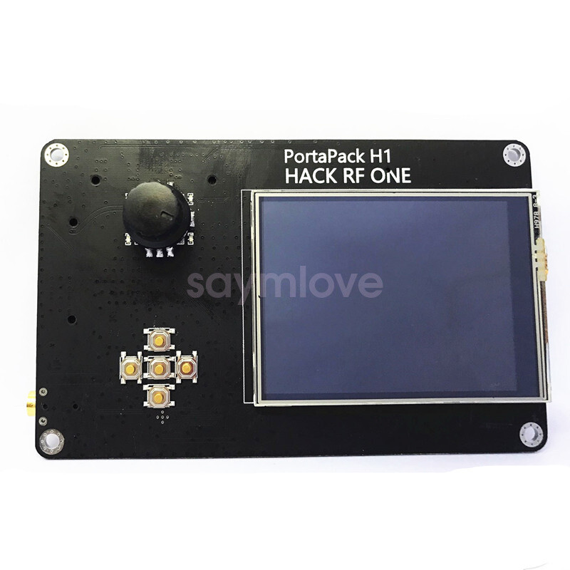 New PortaPack + Acrylic Cover + 0.5ppm TCXO For HackRF One SDR w/ Battery Port | eBay