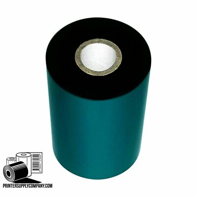 4.33 x 1476 Thermal Transfer Ribbon 110x450 Wax Compatible with Zebra ...