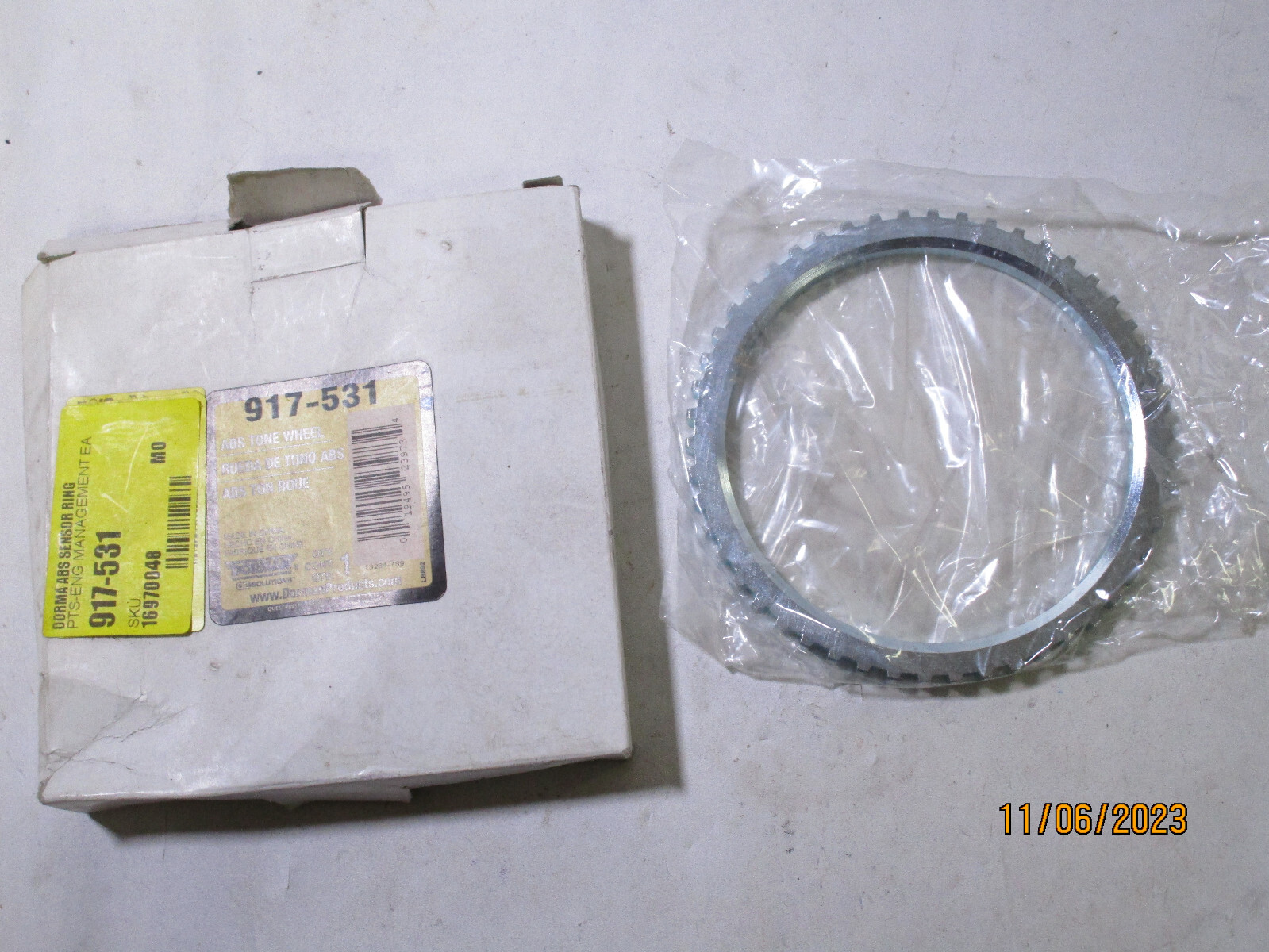 ABS Wheel Speed Sensor Tone Ring-Ring Dorman 917-531 for sale online | eBay
