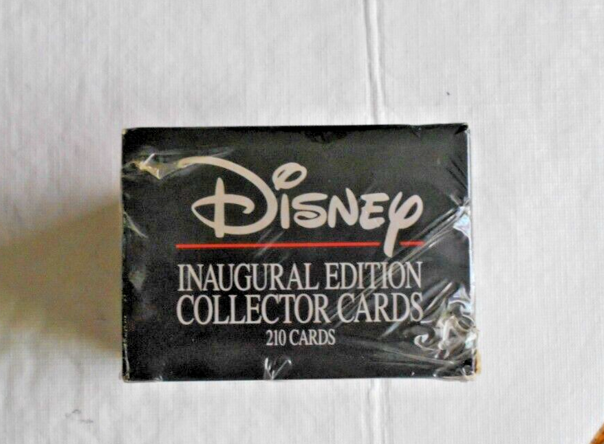 Disney Inaugural Edition Collector Cards - 210 cards in SEALED box ...