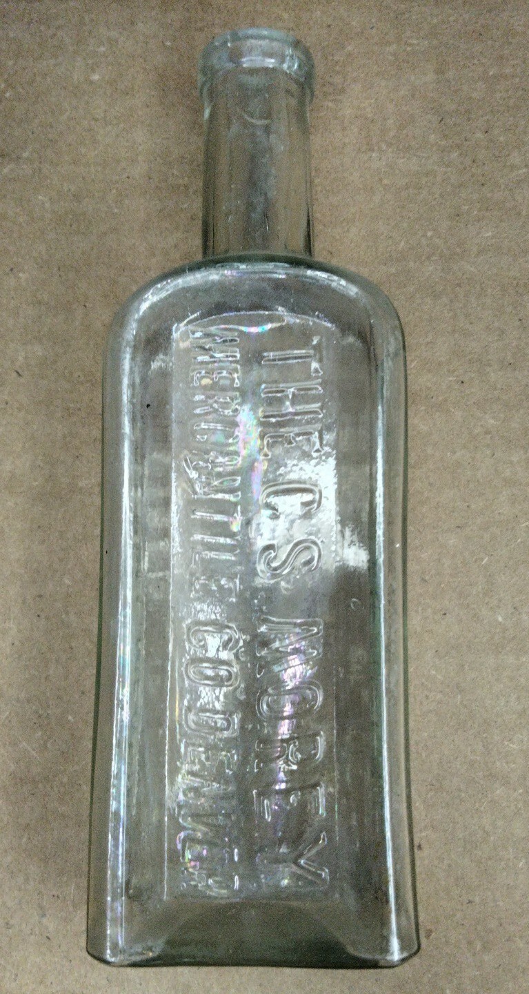 The CS Morey Mercantile Co. Denver 6 1/2" Antique 4 oz Glass Bottle | eBay