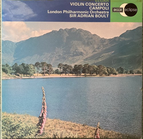 Elgar Violin Concerto Campoli- LPO Sir Adrian Boult (Vinyl LP) 1969 | eBay