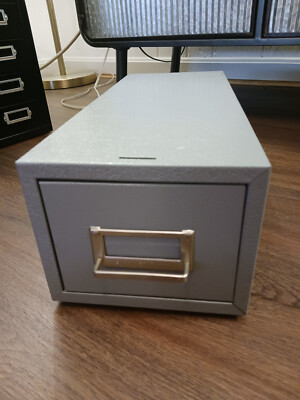 Buddy Products 1-drawer 3x5" metal file cabinet VERY NICE CONDITION ...