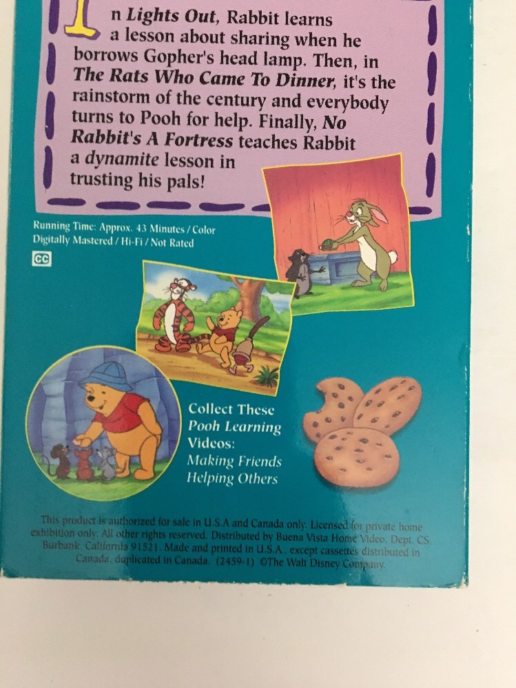 Winnie The Pooh Sharing And Caring Winnie The Pooh: Sharing And Caring